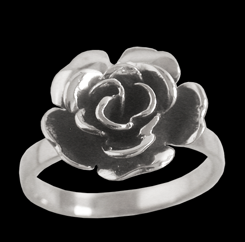 Köpa silverringar med rosor | Ge bort rosor i present | Rossmycken i ...